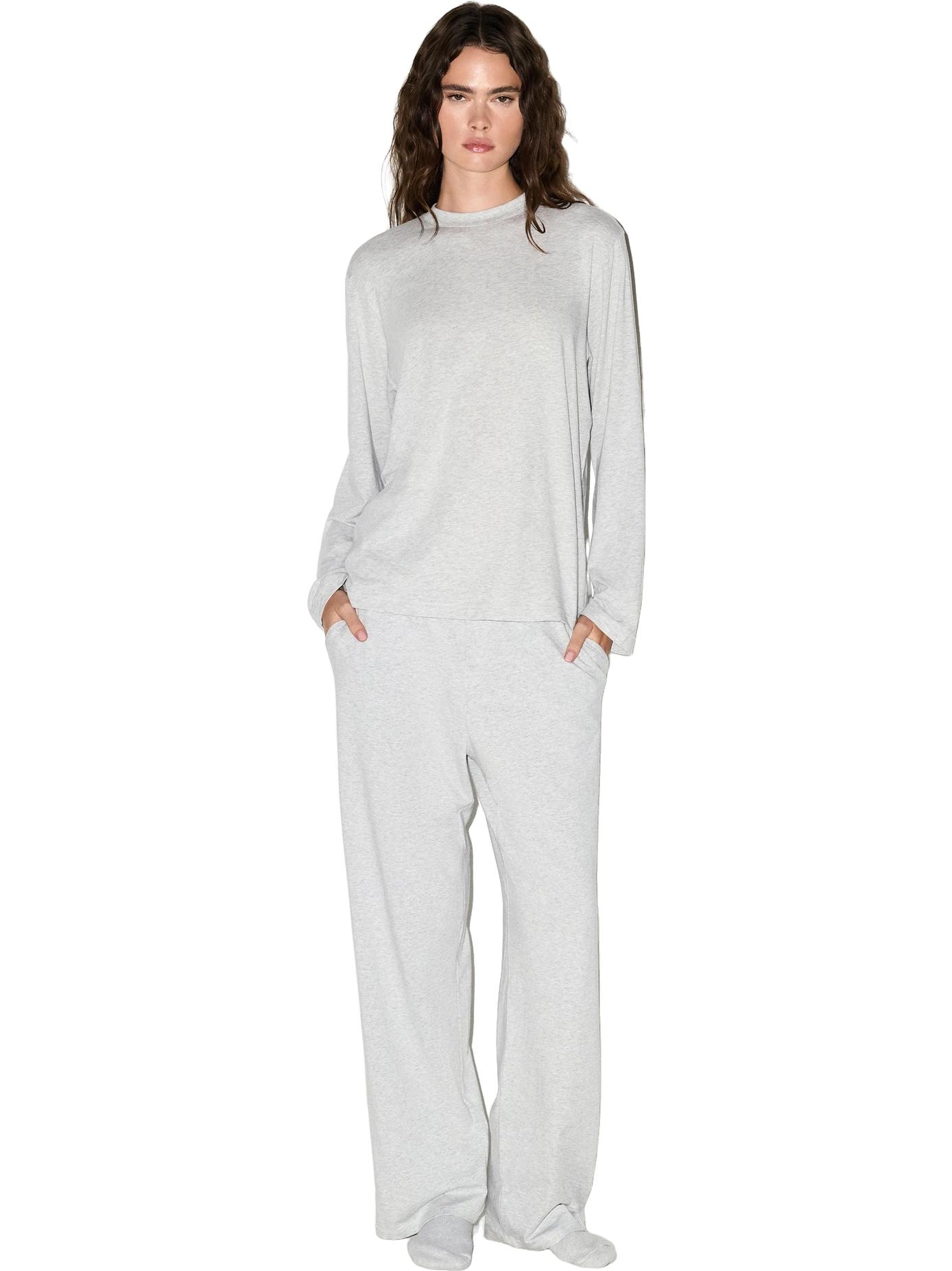 SKIMS Boyfriend Long Sleeve T-Shirt